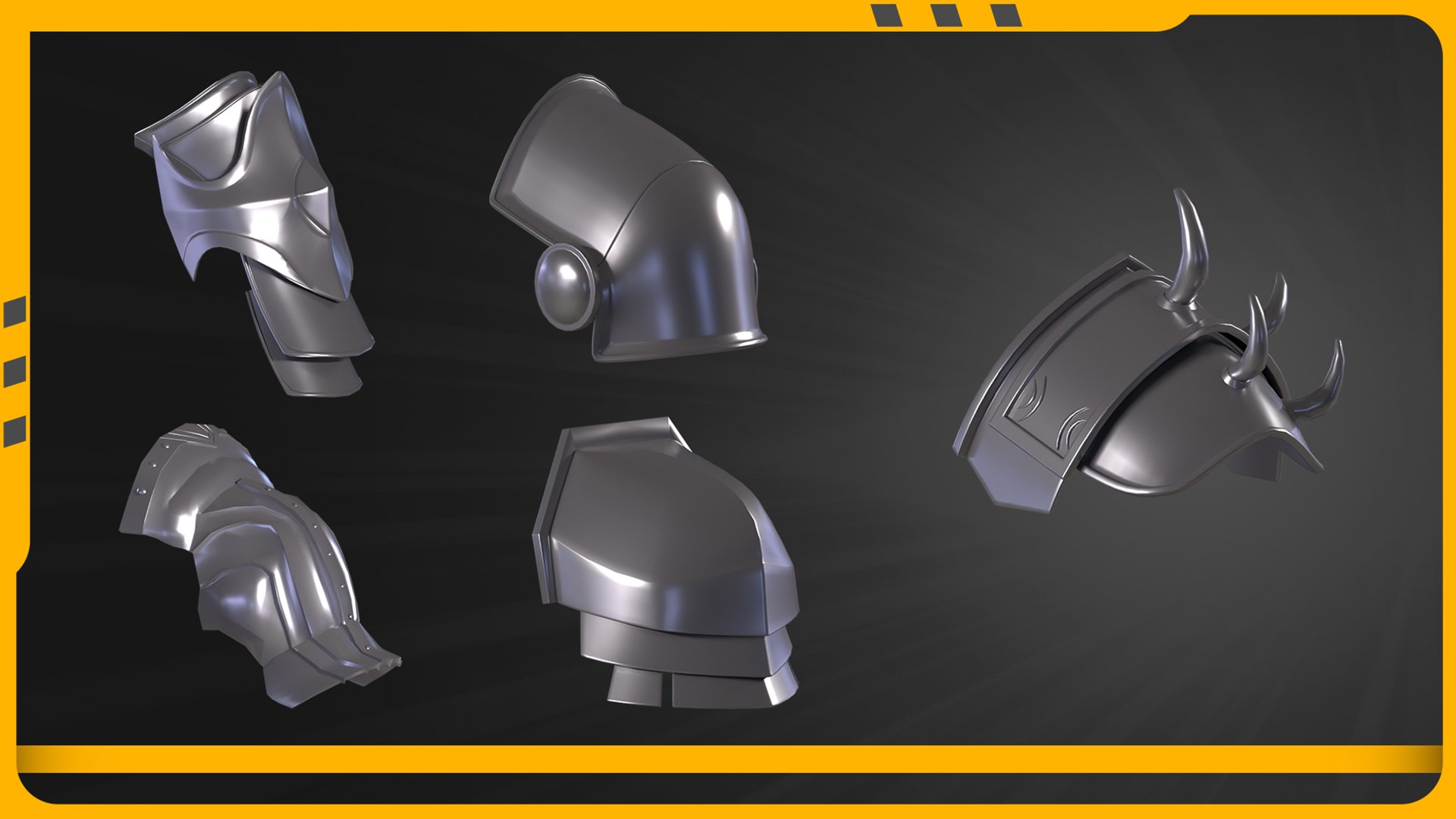 3D 25 Shoulder Base Mesh Model - TurboSquid 2051150