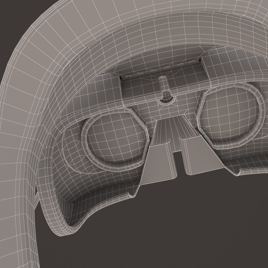 sony playstation vr 3d model