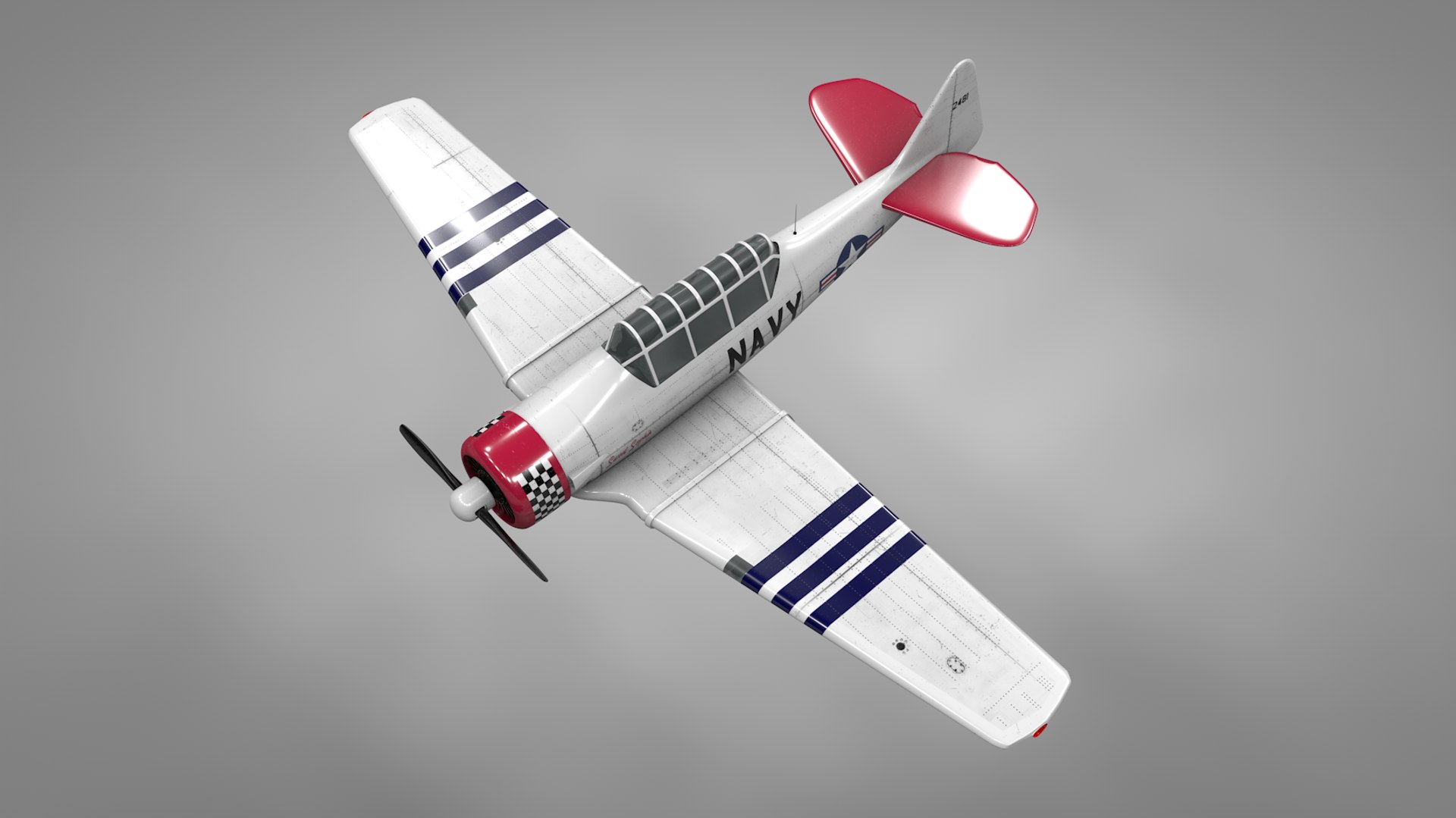 T6 Texan Sweet Sophia 3D - TurboSquid 1415631