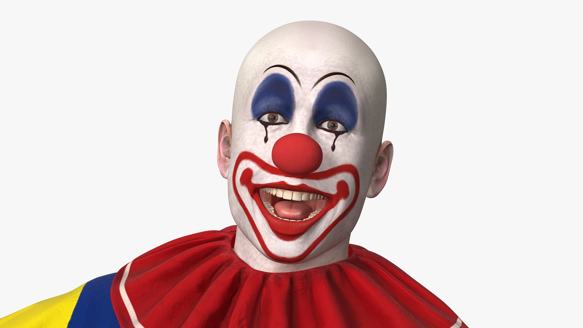 Bald Clown Dancing Pose 3D - TurboSquid 1589096