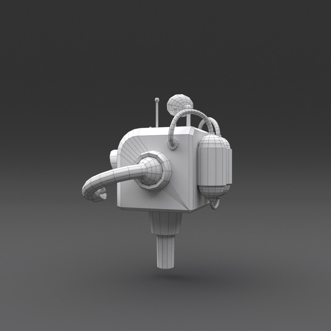 3D Robot Blender Rigged - TurboSquid 1288389