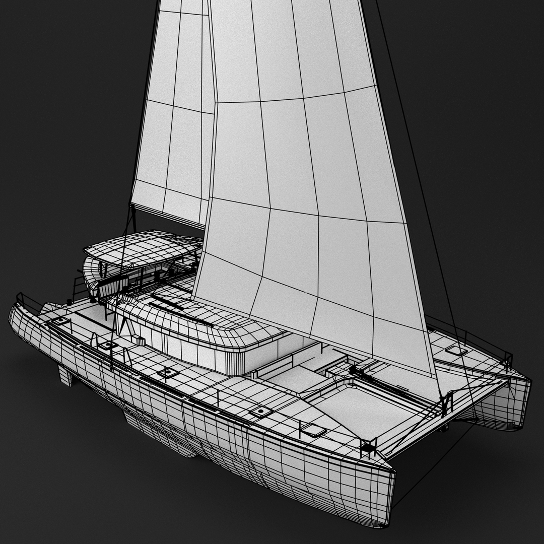 3D lagoon 450-s catamaran model - TurboSquid 1697233