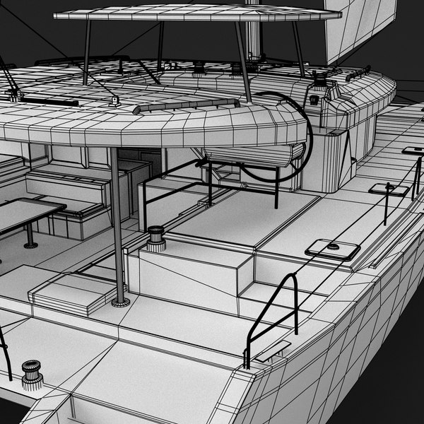 3D lagoon 450-s catamaran model - TurboSquid 1697233
