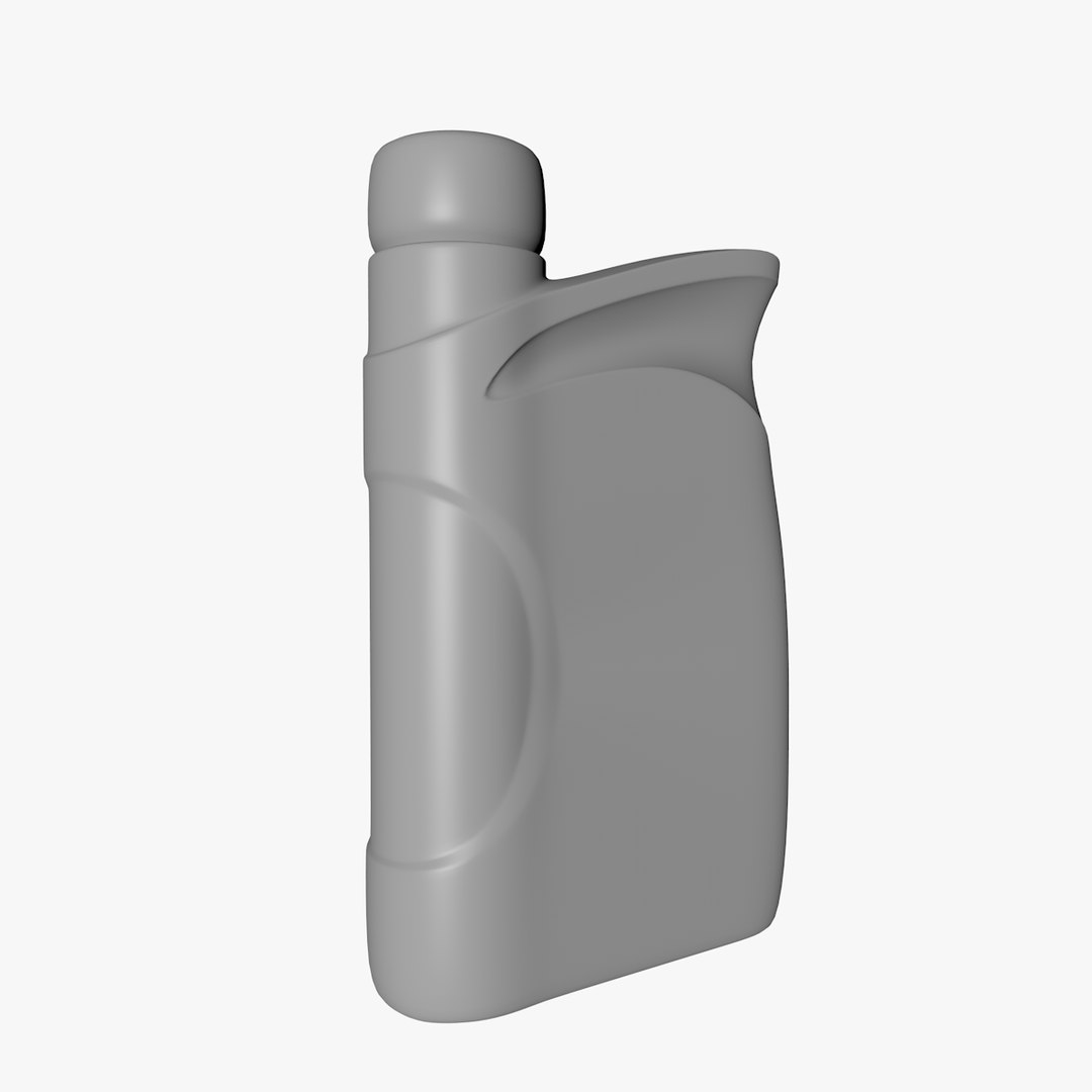 Motor Oil Bottle 3D model - TurboSquid 1966327