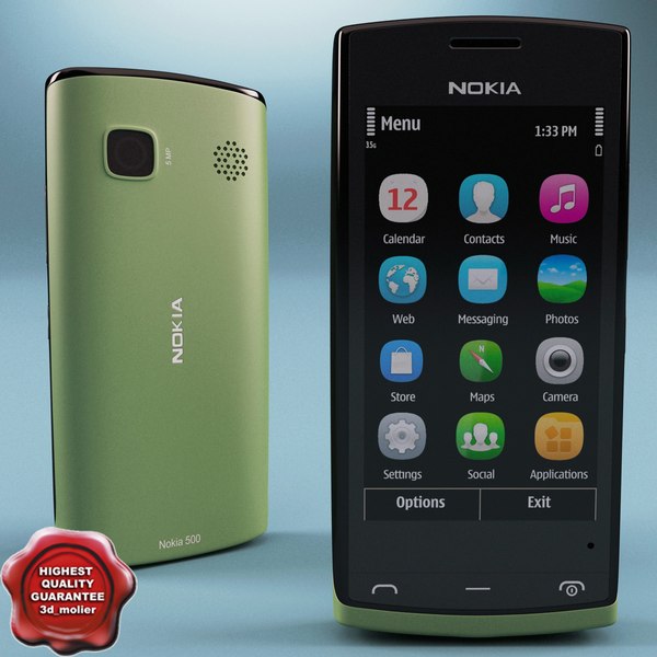 Nokia 500 3D Models for Download | TurboSquid