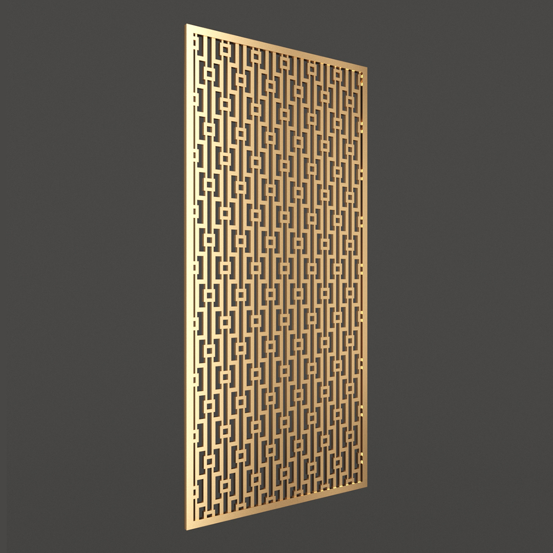 Decorative panel model - TurboSquid 1366641