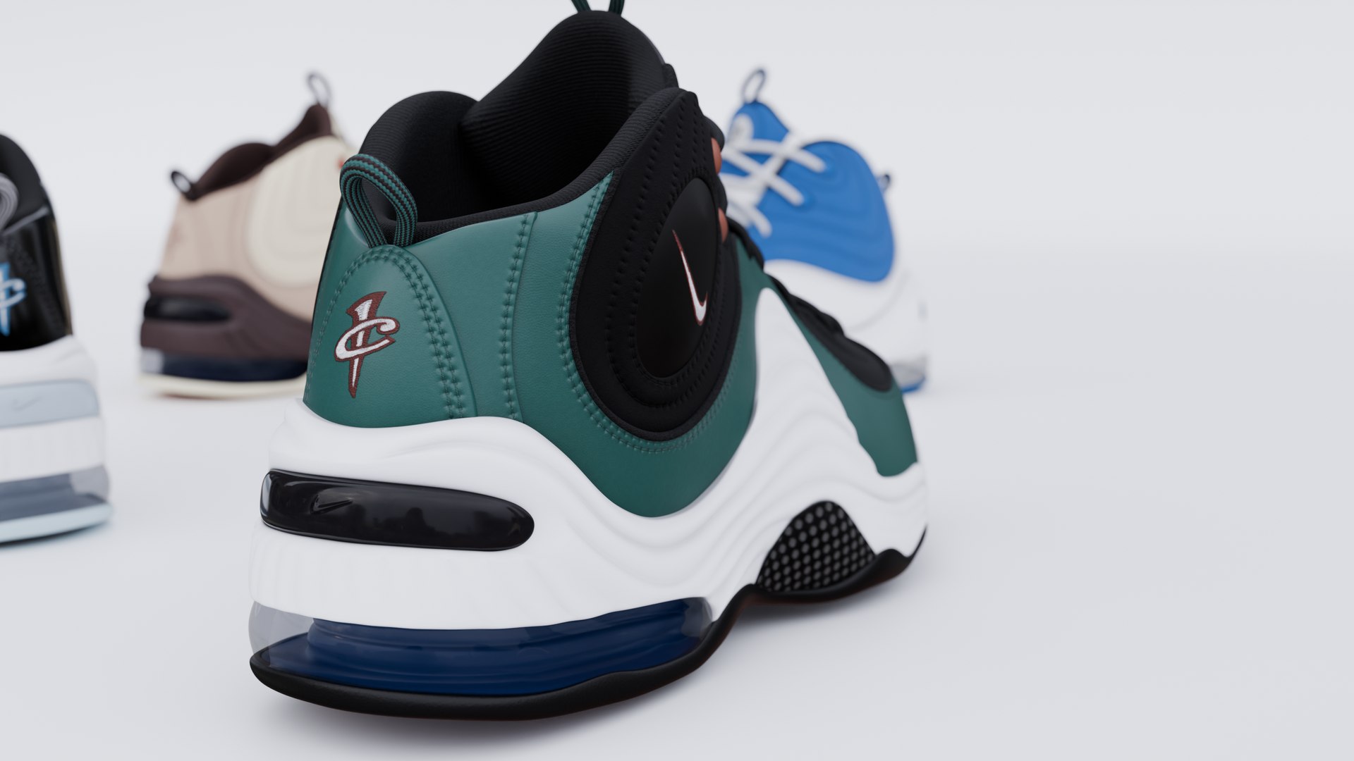 Nike Air Penny Model - TurboSquid 2326599