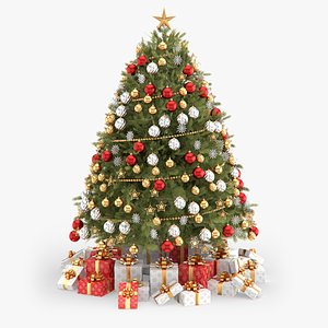 3d model christmas tree