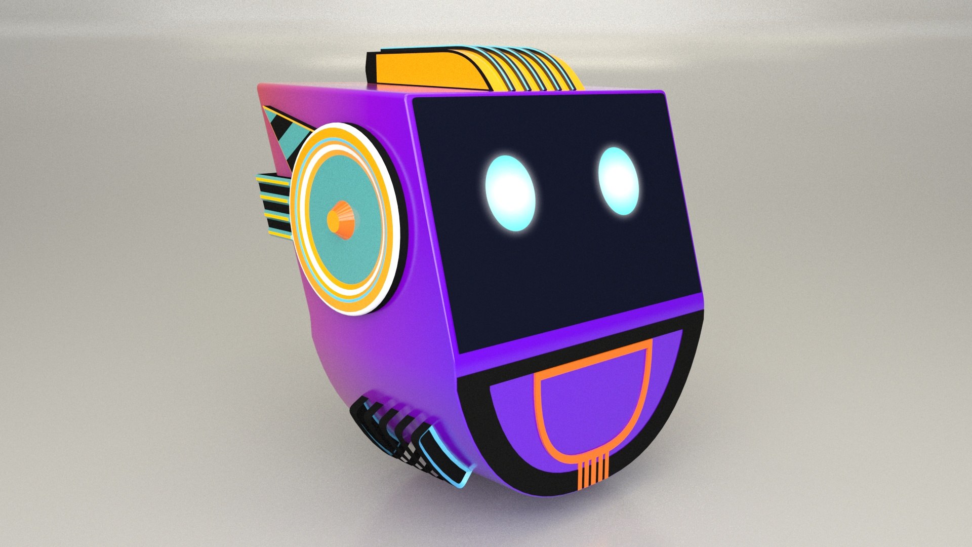 3D Game Character Robot Head - TurboSquid 1792057