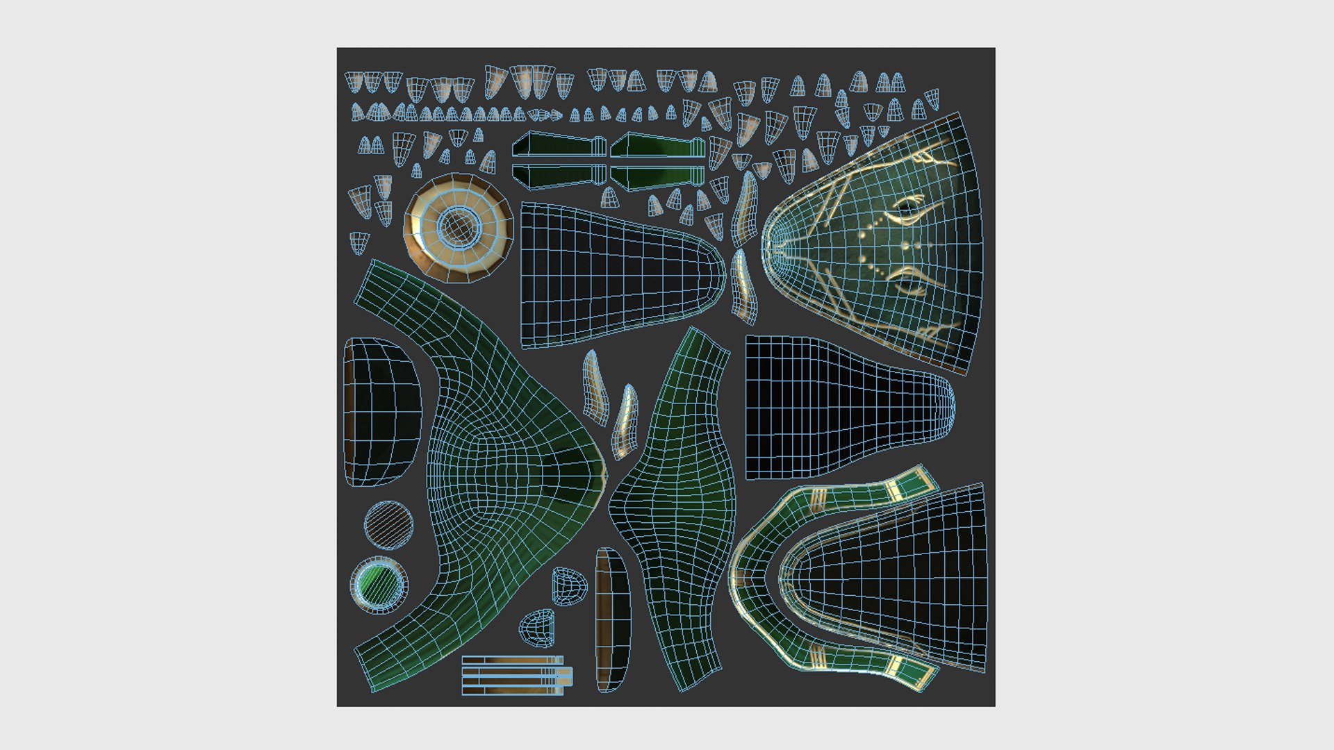 Sobek Mask A03 - Egyptian Gods Character Clothing 3D Model - TurboSquid ...