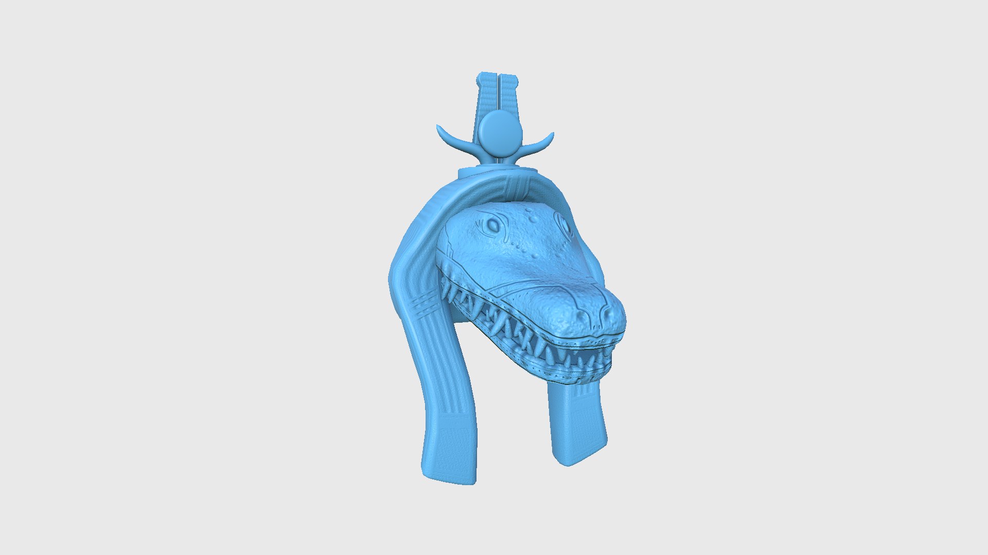 Sobek Mask A03 - Egyptian Gods Character Clothing 3D Model - TurboSquid ...