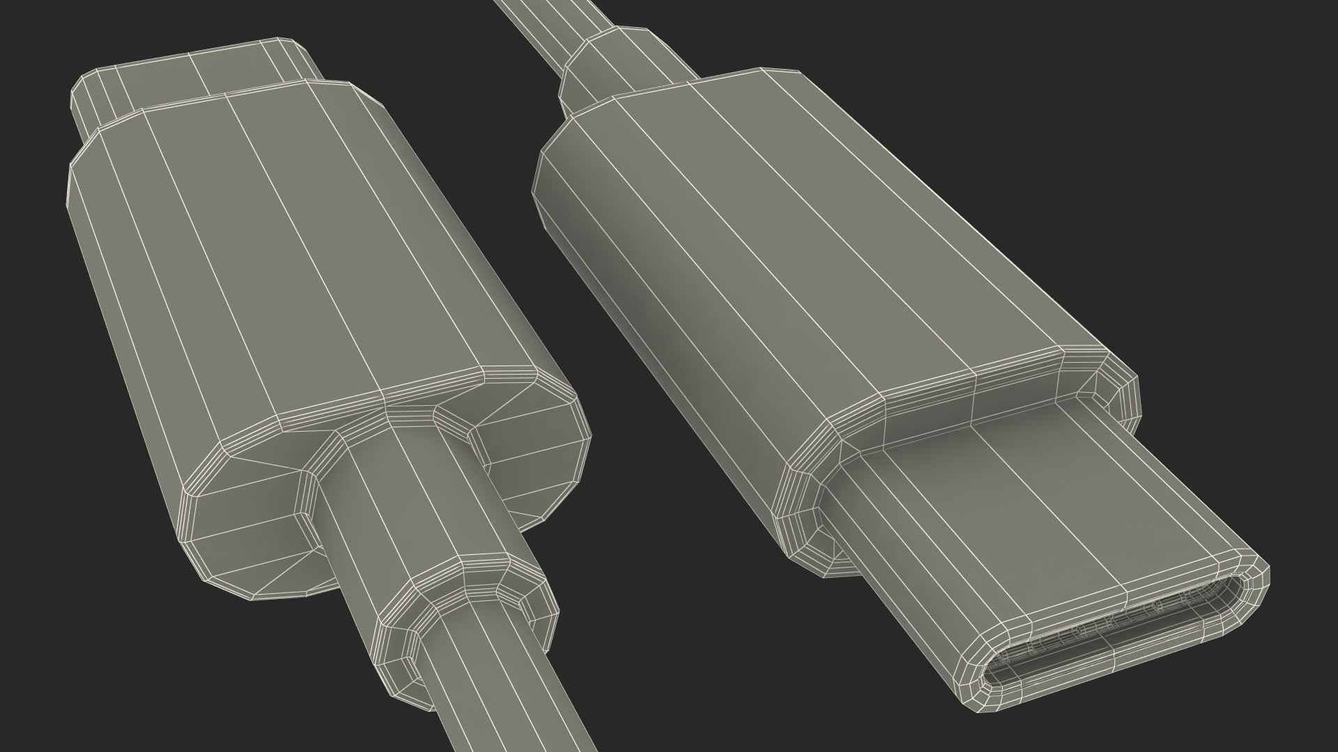 Usb type c 3 3D model - TurboSquid 1700361