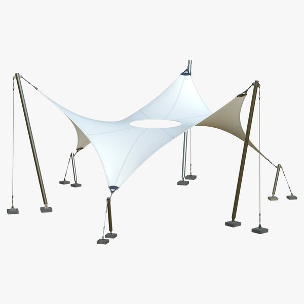 3D Tensile Structures model - TurboSquid 1826261