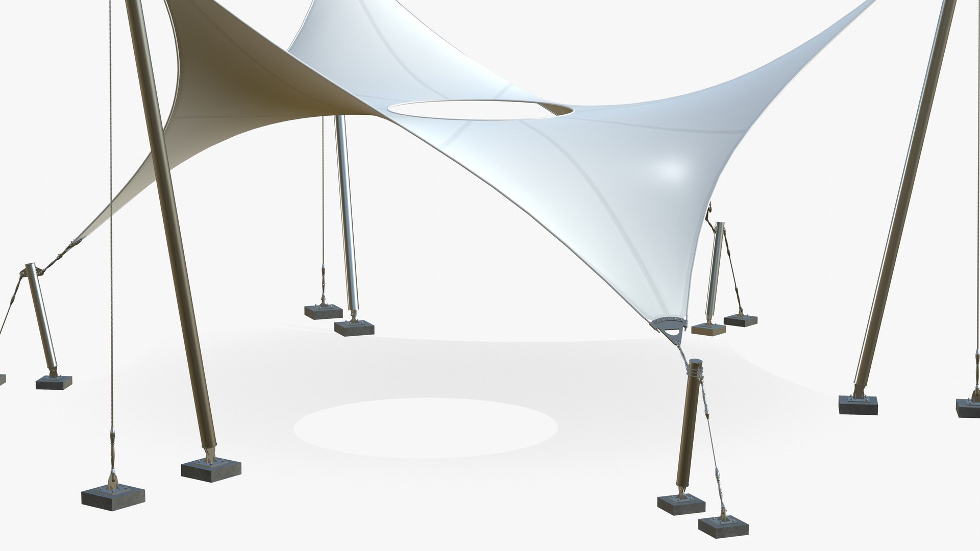 3D Tensile Structures model - TurboSquid 1826261