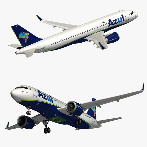 Companhias Aéreas A320 Neo Azul Modelo 3D - TurboSquid 1420370