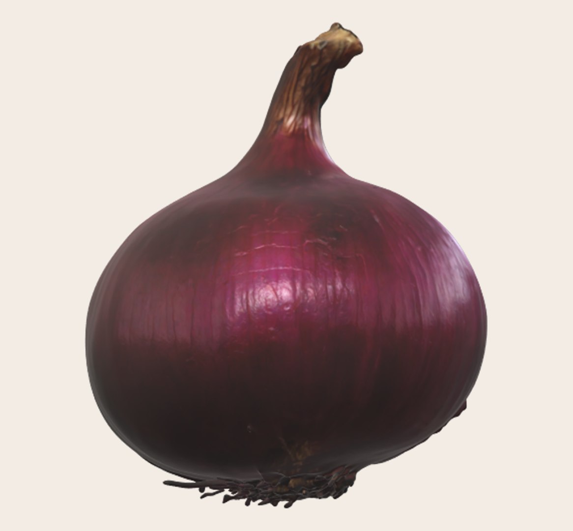 Red Onion 3D Model - TurboSquid 2365752
