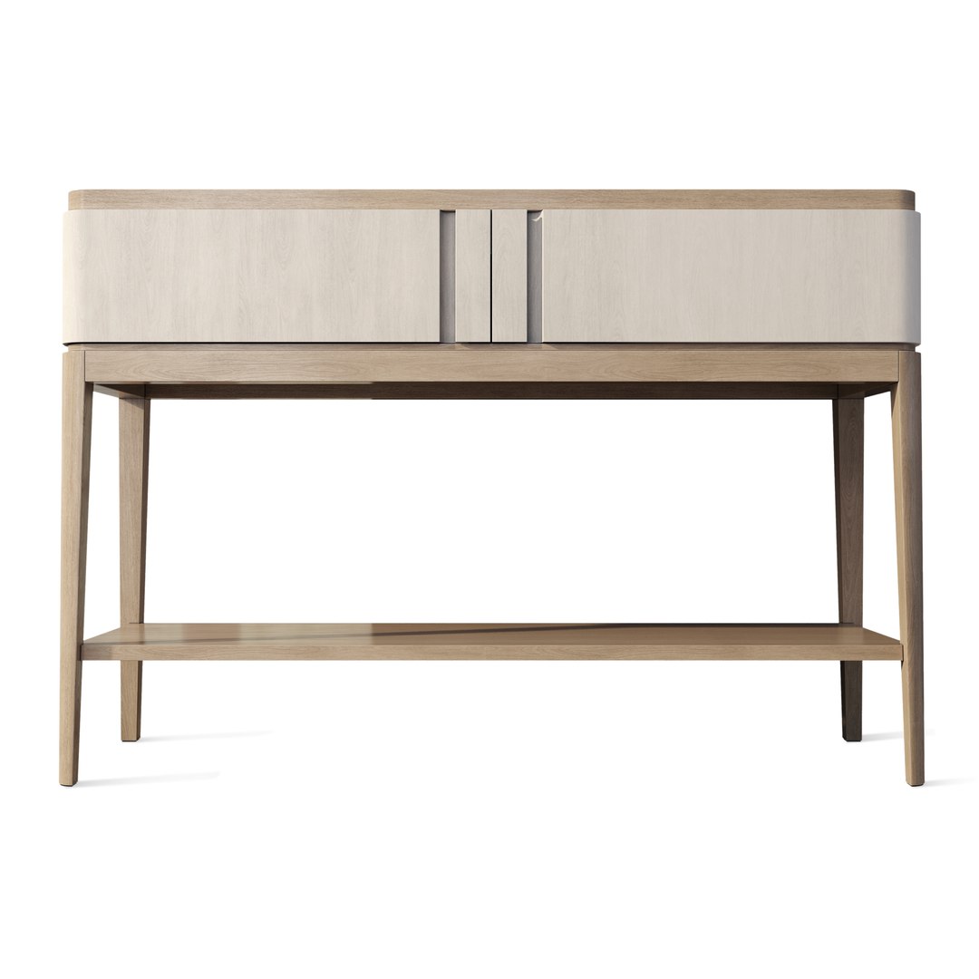 3D Model Console Line Ellipse Furniture - TurboSquid 2099074