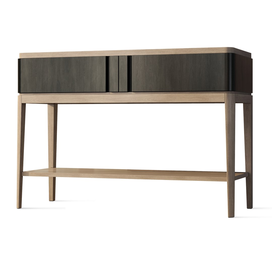 3D Model Console Line Ellipse Furniture - TurboSquid 2099074