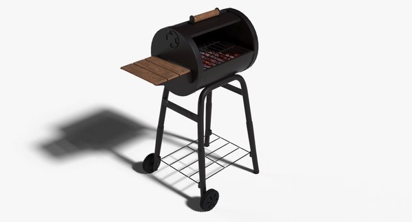 Charcoal grill 3D model - TurboSquid 1425034