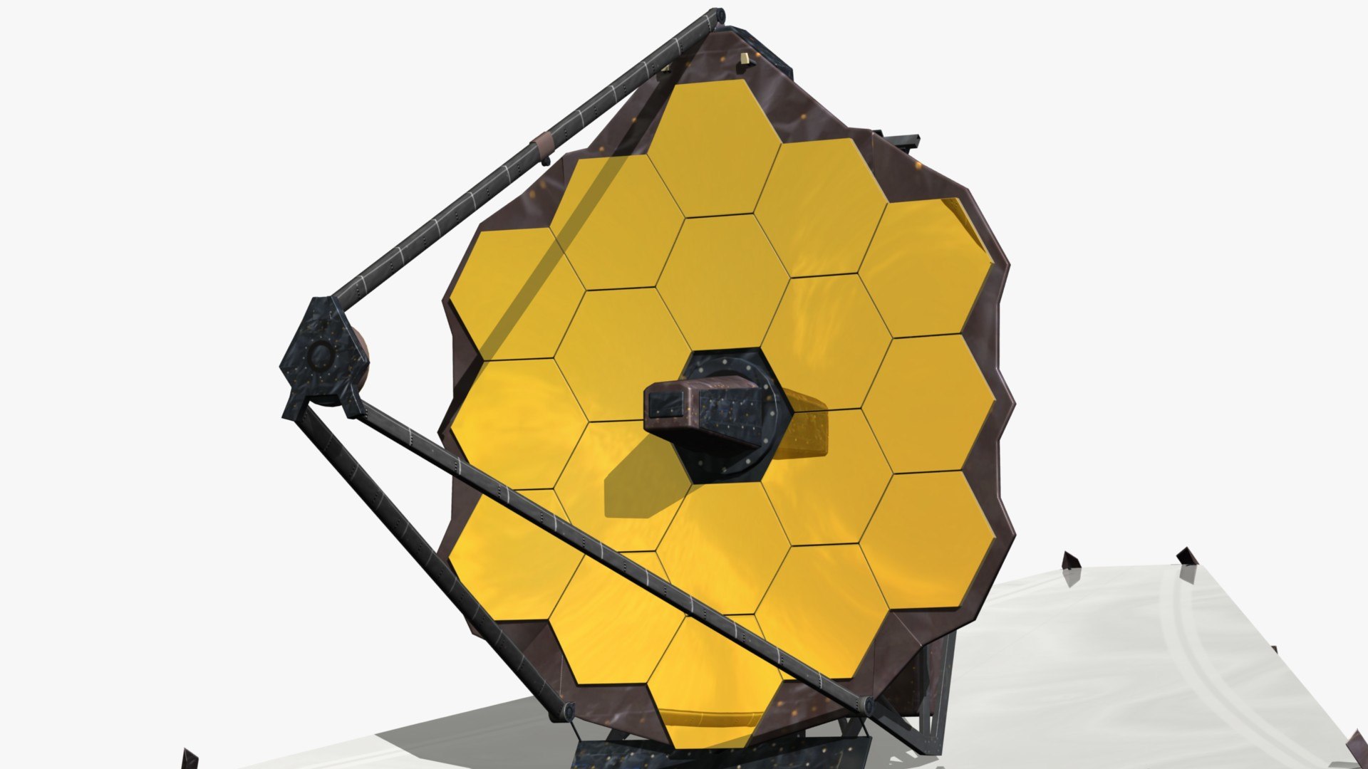 james jwst 3d obj