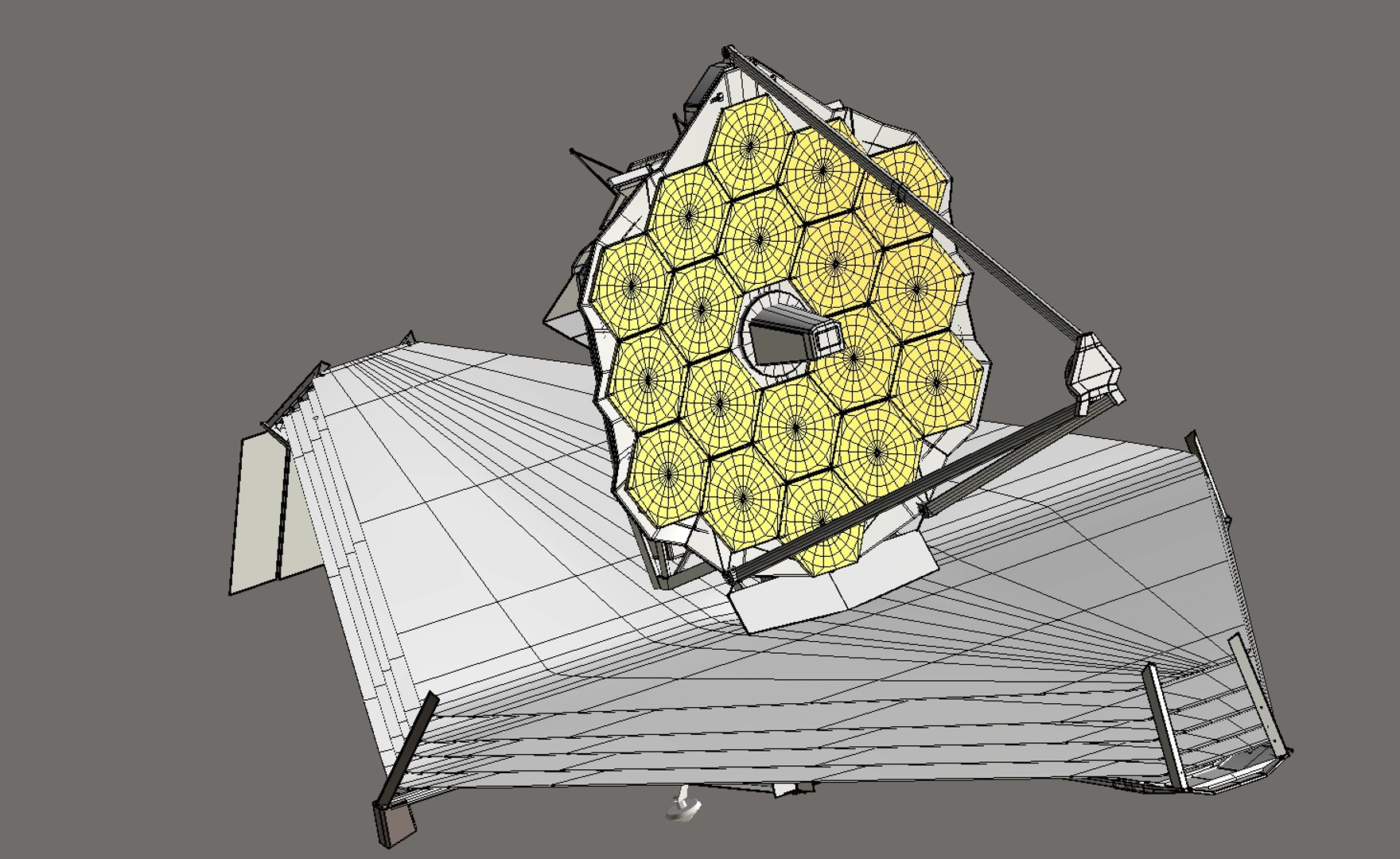 james jwst 3d obj