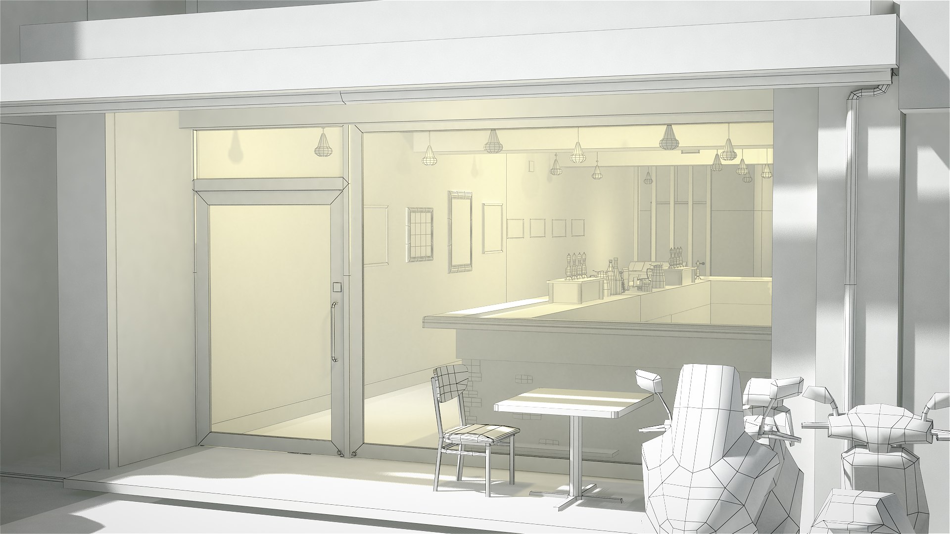 3D Small Pub Model - TurboSquid 2332169