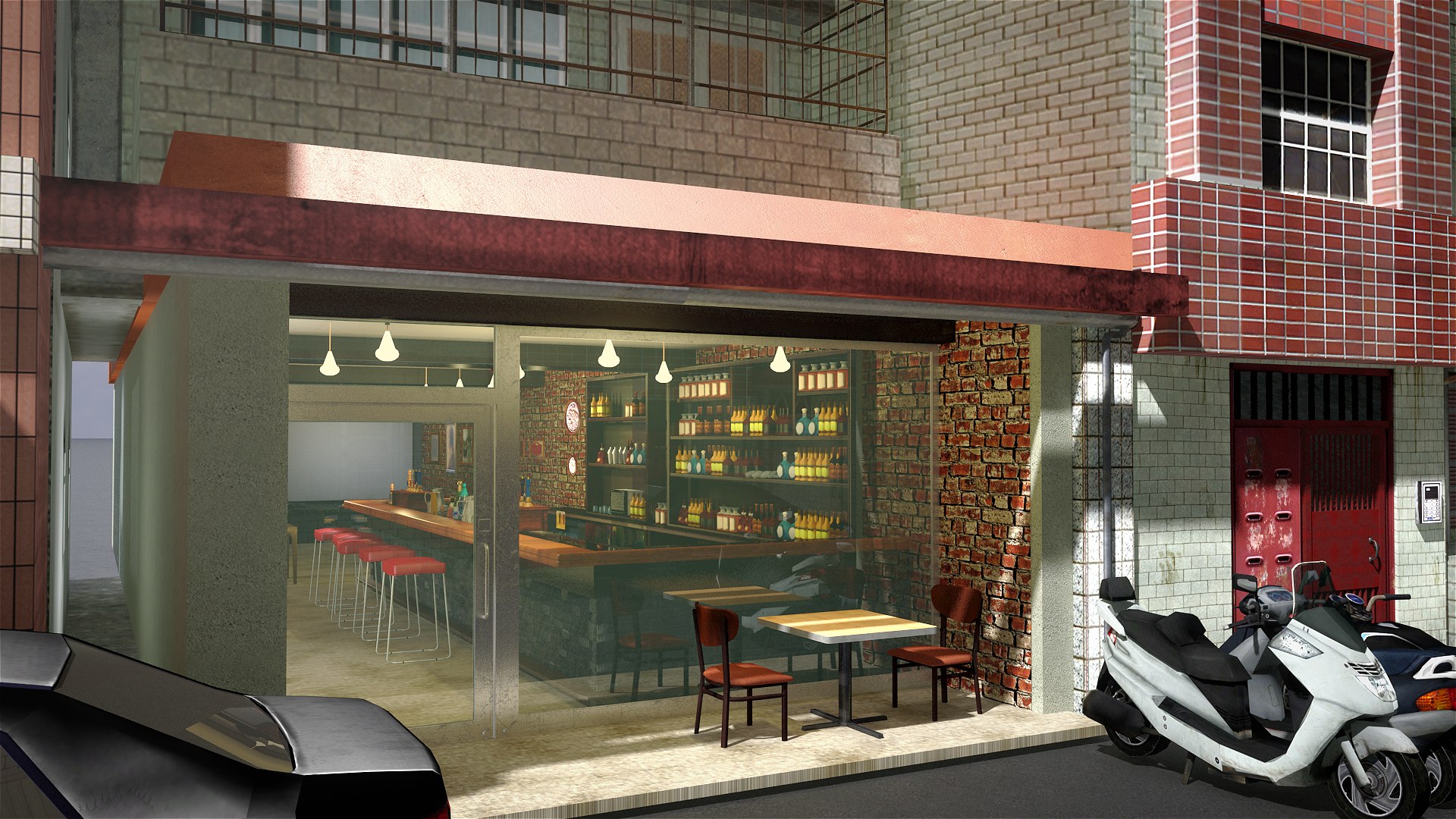 3D Small Pub Model - TurboSquid 2332169