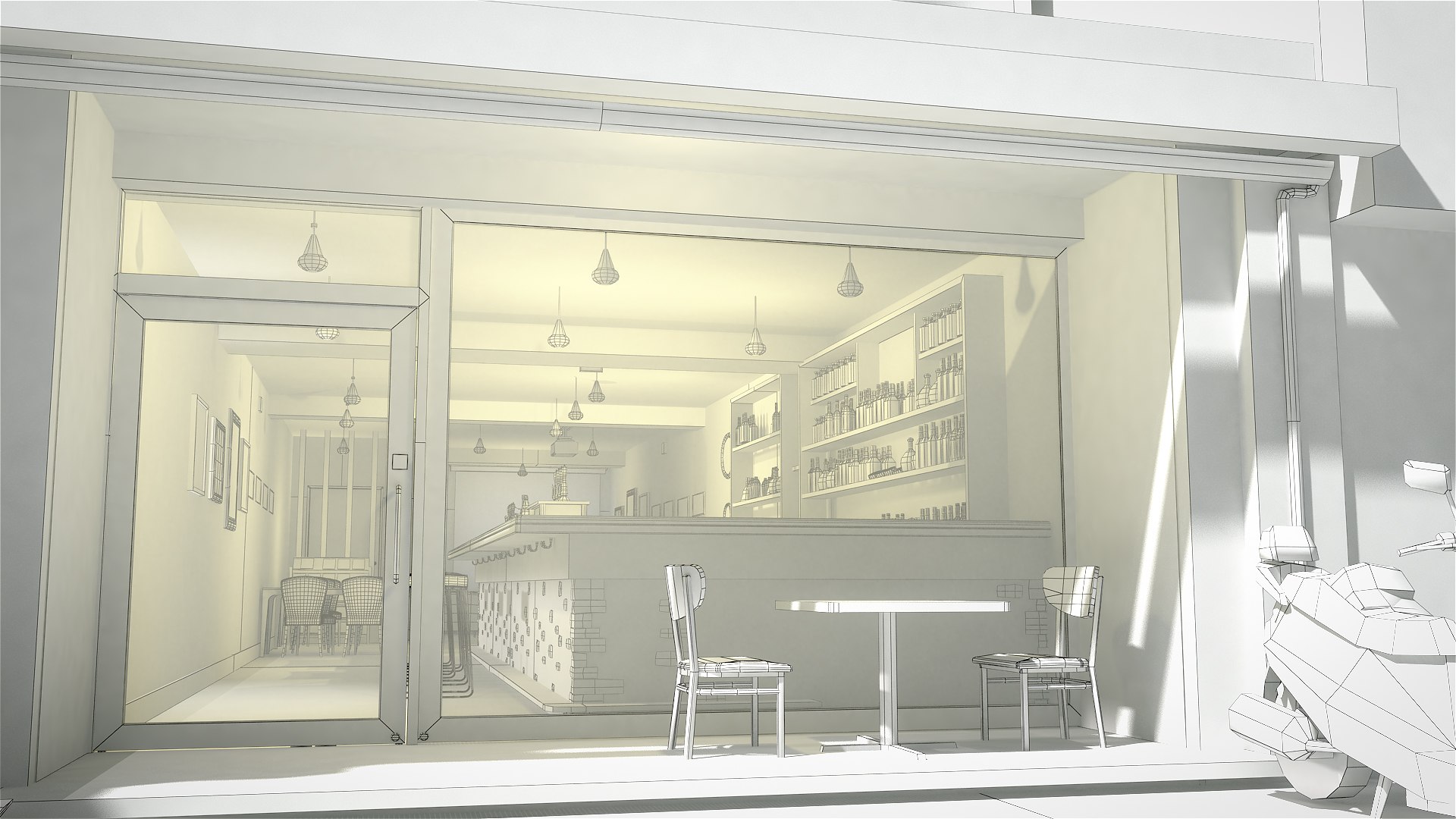 3D Small Pub Model - TurboSquid 2332169