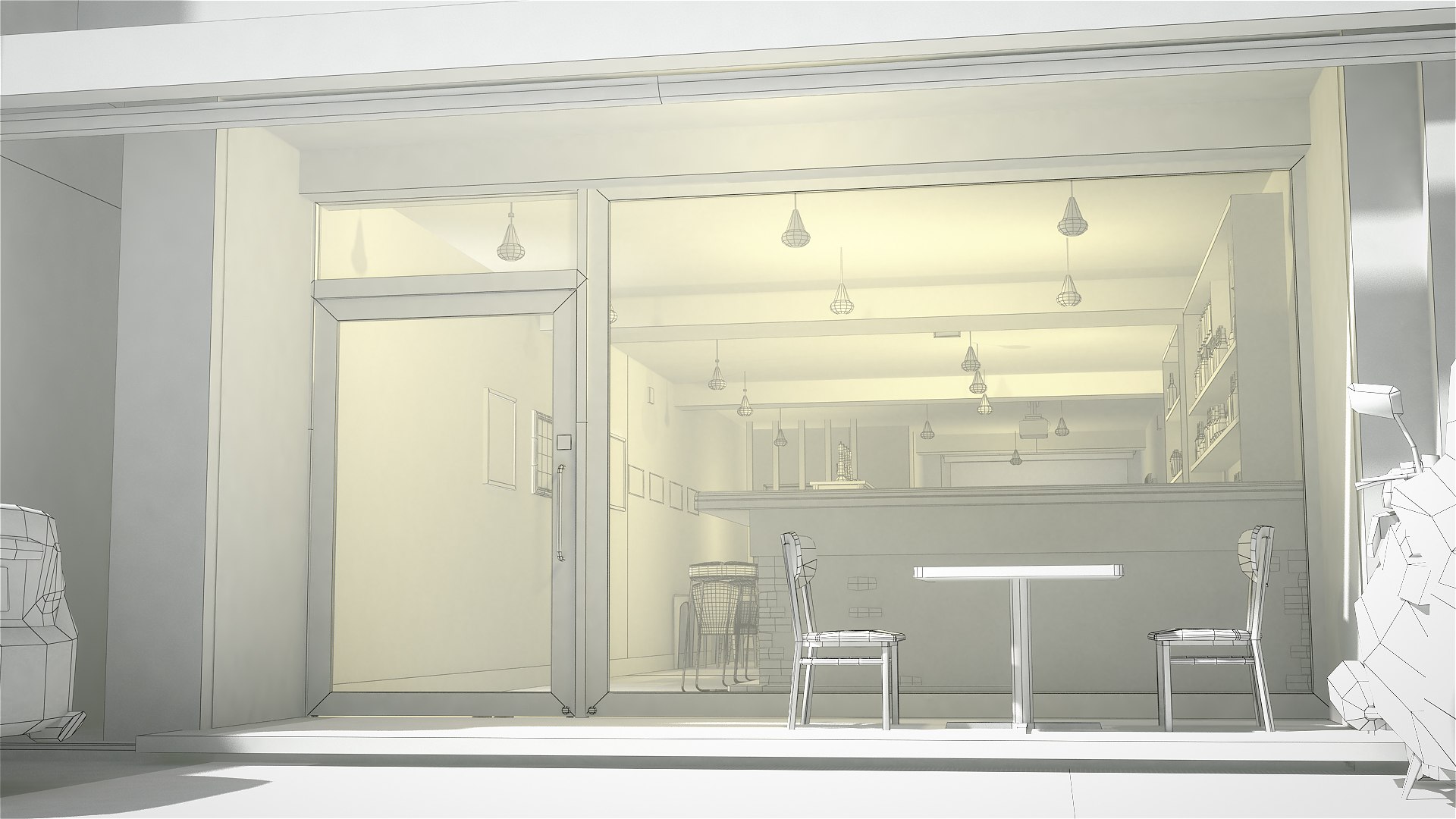 3D Small Pub Model - TurboSquid 2332169