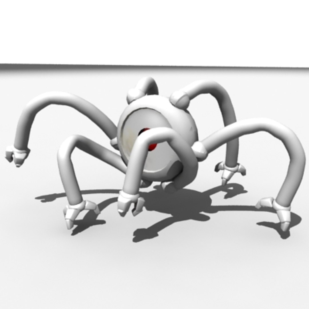 3d Fantasy Machine Eye Model