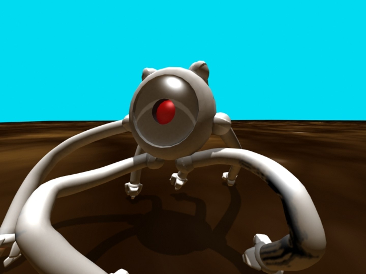 3d Fantasy Machine Eye Model