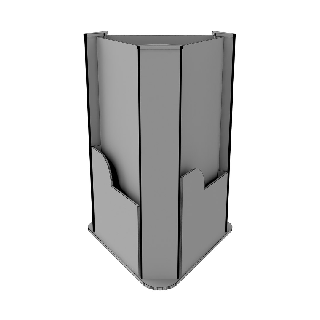 3d Model Holder Triangle