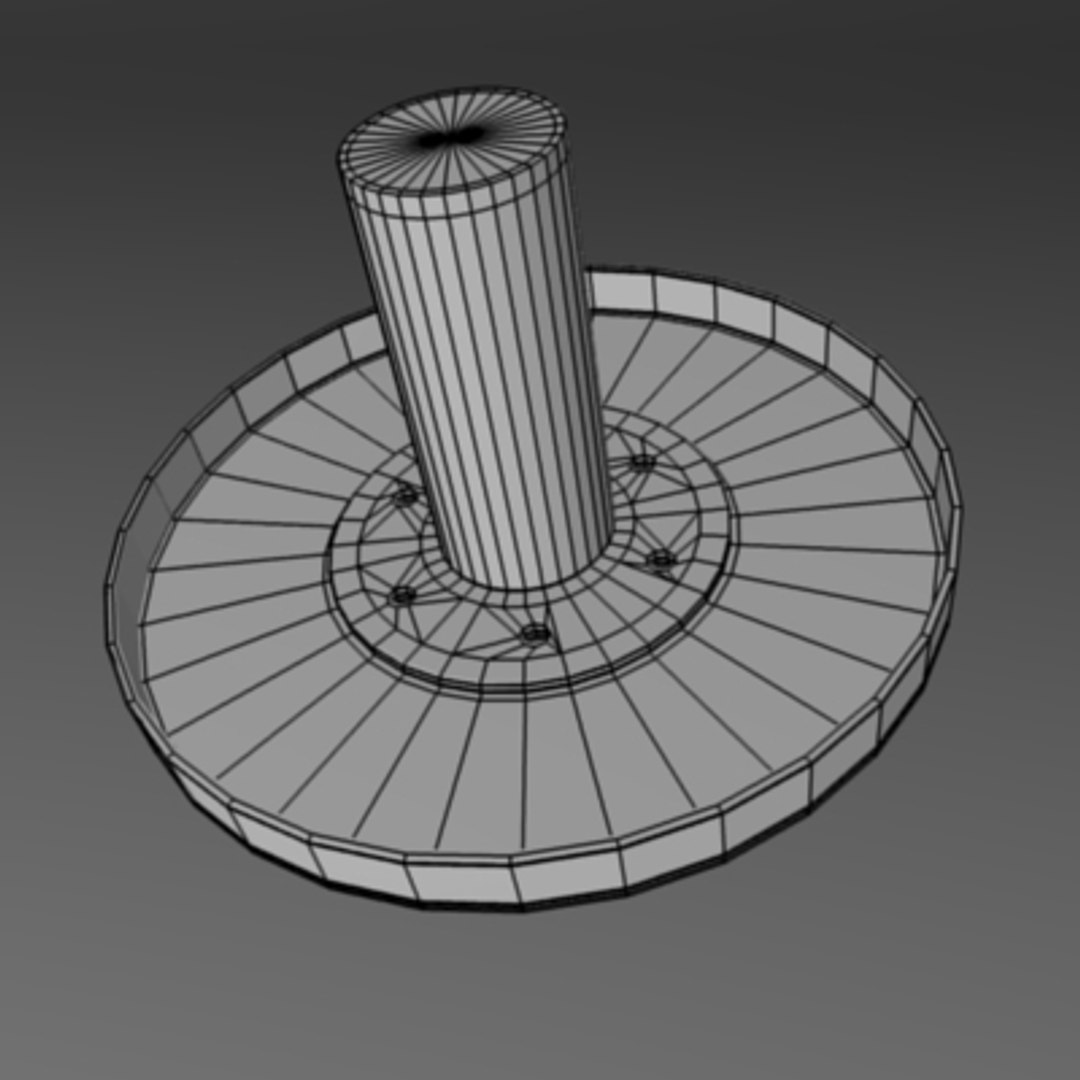 3d Model Metal Component