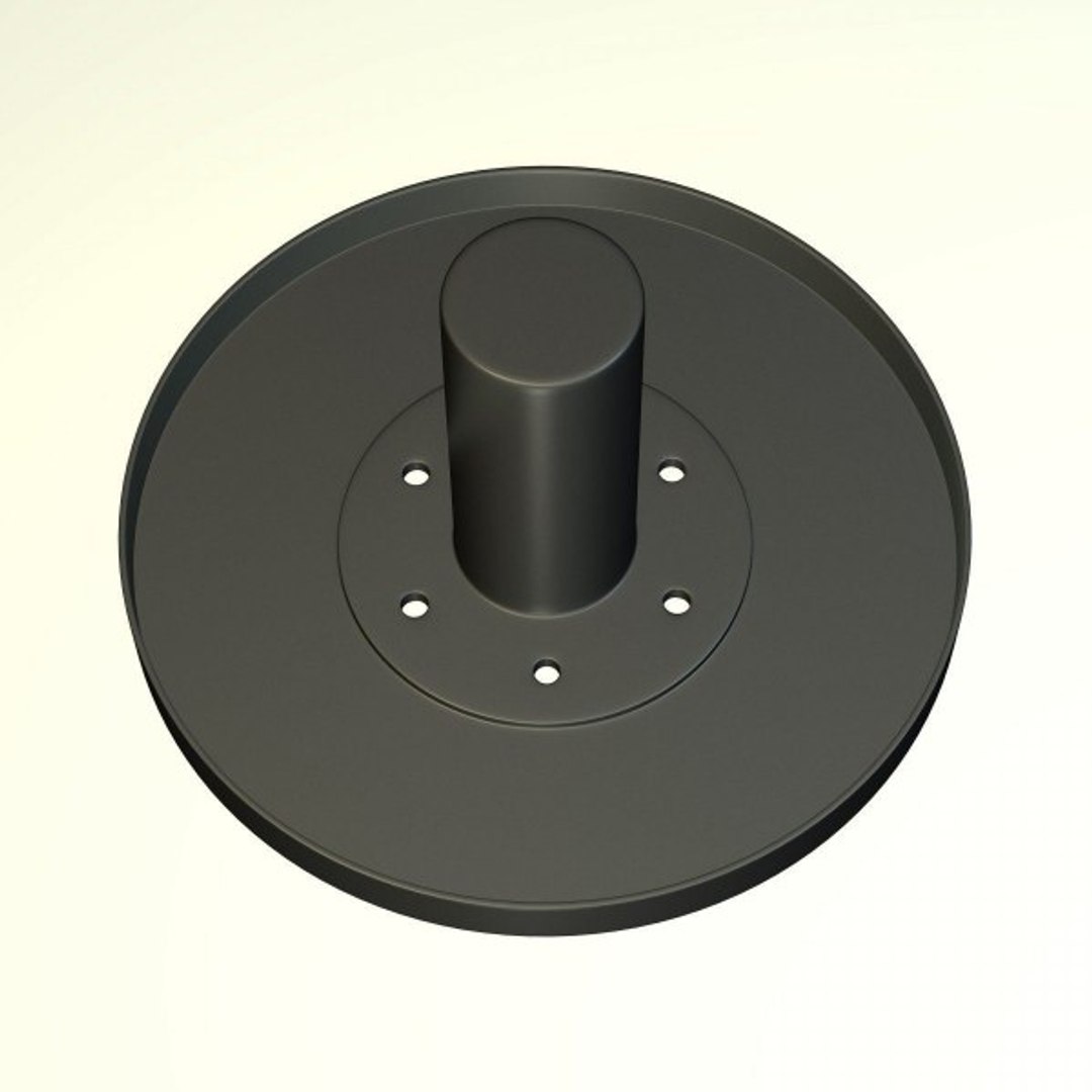 3d Model Metal Component