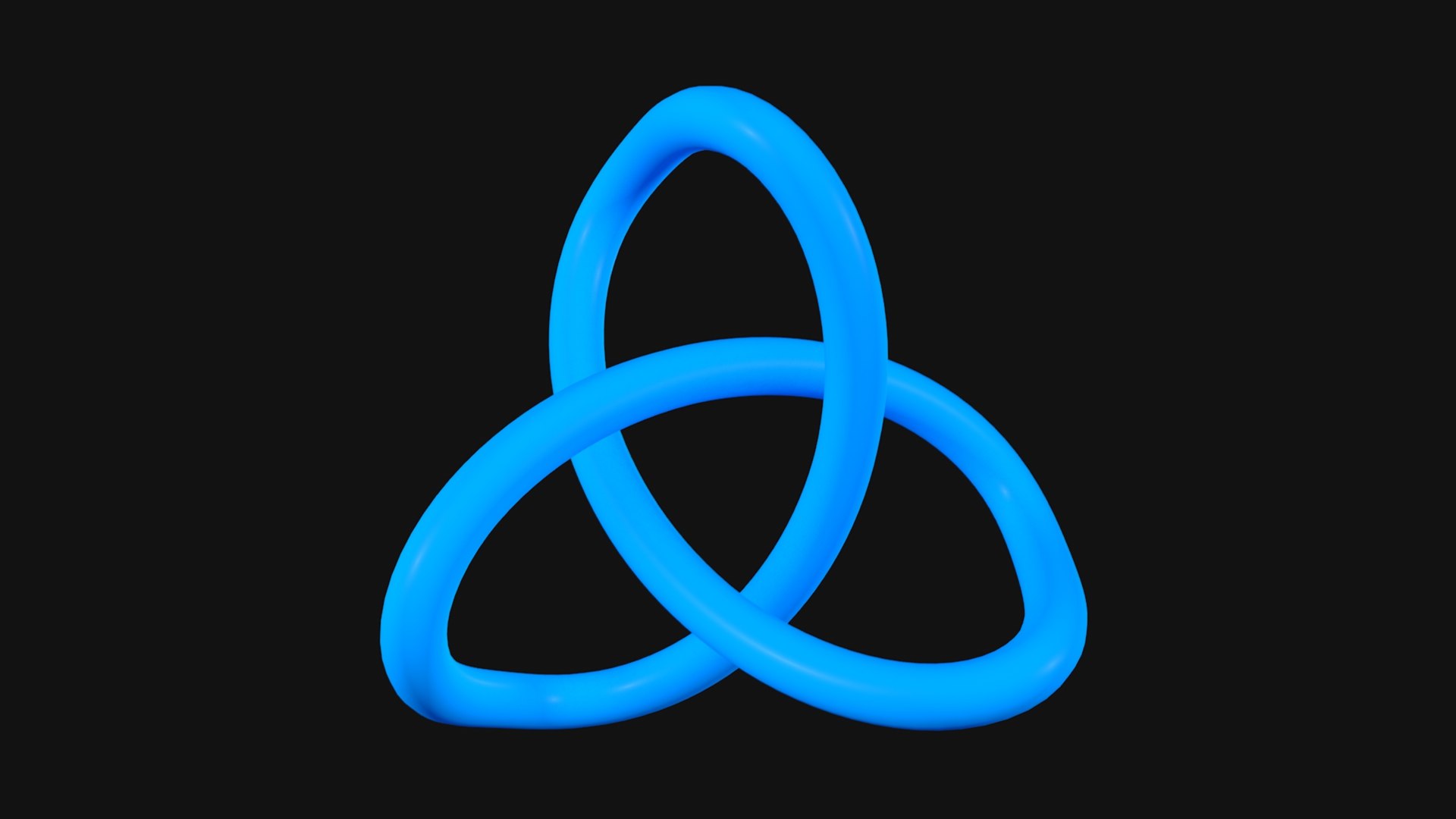 Trefoil Knot B 3D Model - TurboSquid 2066234