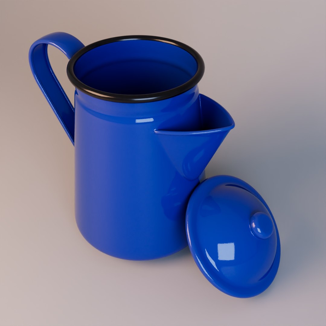 3D Model Coffee Pot - TurboSquid 2235056