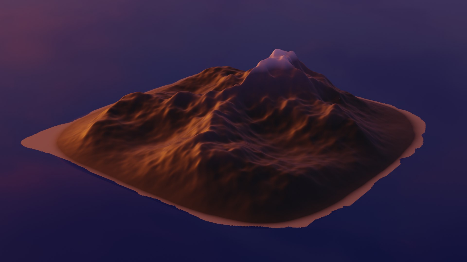 Low Poly Map 3D Model - TurboSquid 1983409