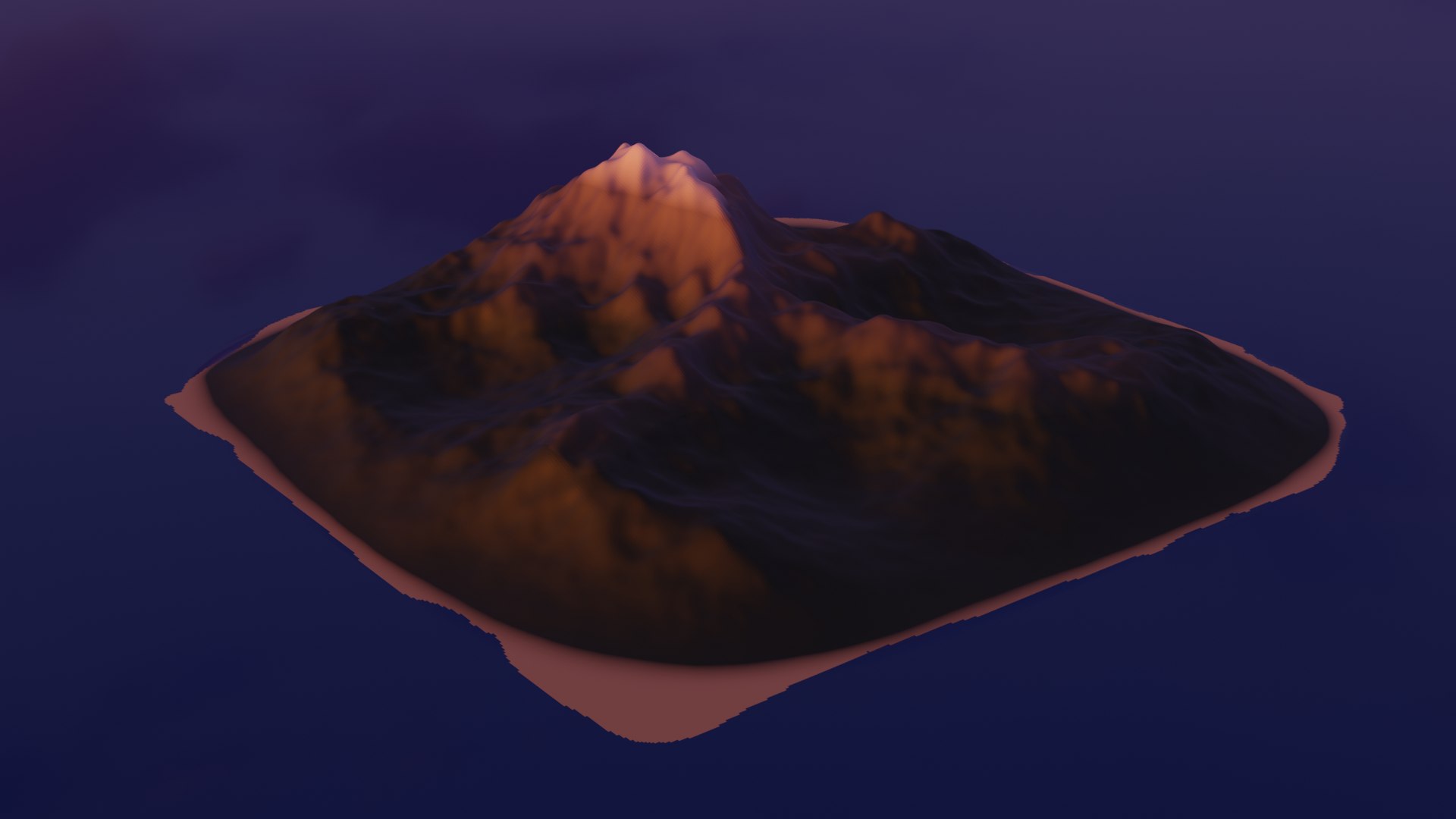 Low Poly Map 3D Model - TurboSquid 1983409