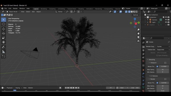 현실적인 나무 3D 모델 - TurboSquid 2162755