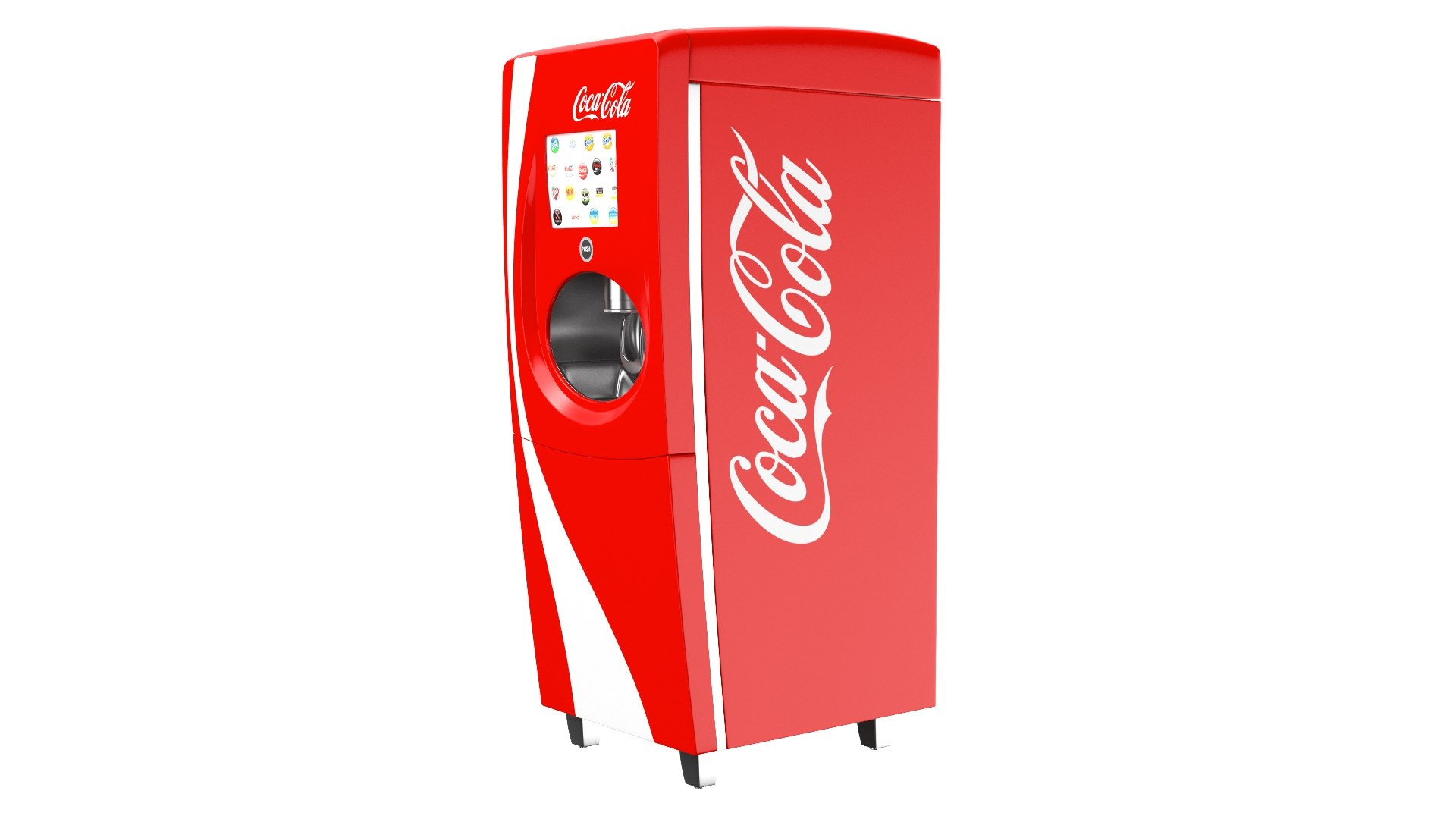Two Detailed Freestyle Soda Machines 3D Model - TurboSquid 2030404