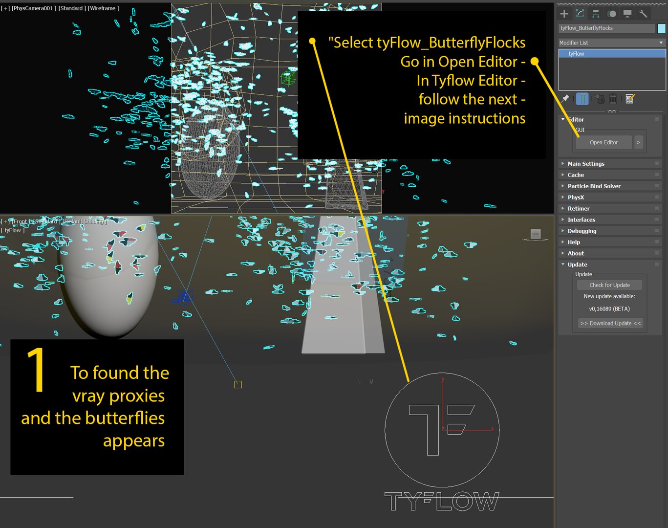 Butterflies Flock Fly 3D - TurboSquid 1566825