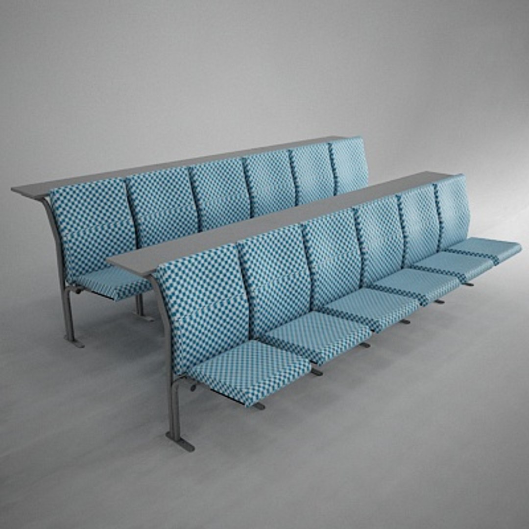 3d Model Lecture Chairs