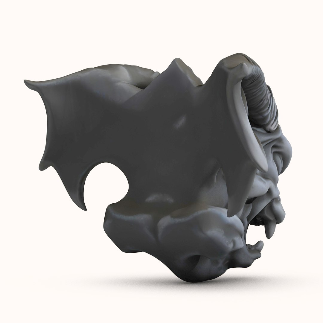 3D Gargoyle Dragon Head - TurboSquid 2397567