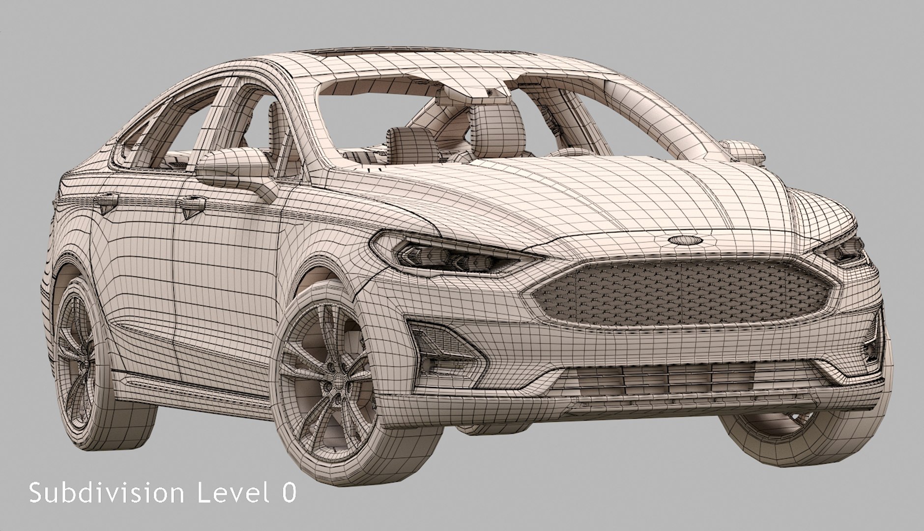 2019 Fusion 3D Model - TurboSquid 1370150