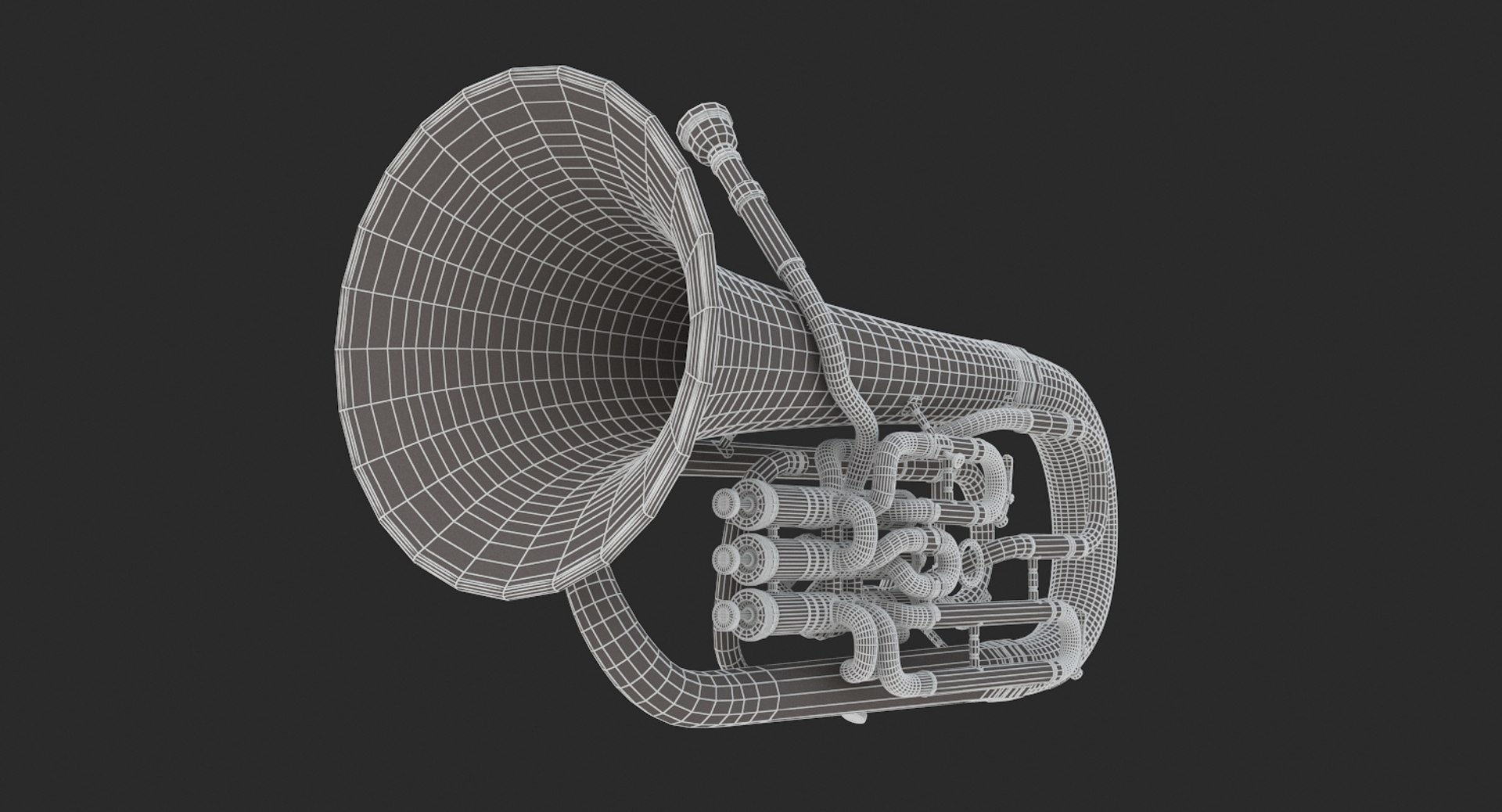 Euphonium 3D Model - TurboSquid 1321334