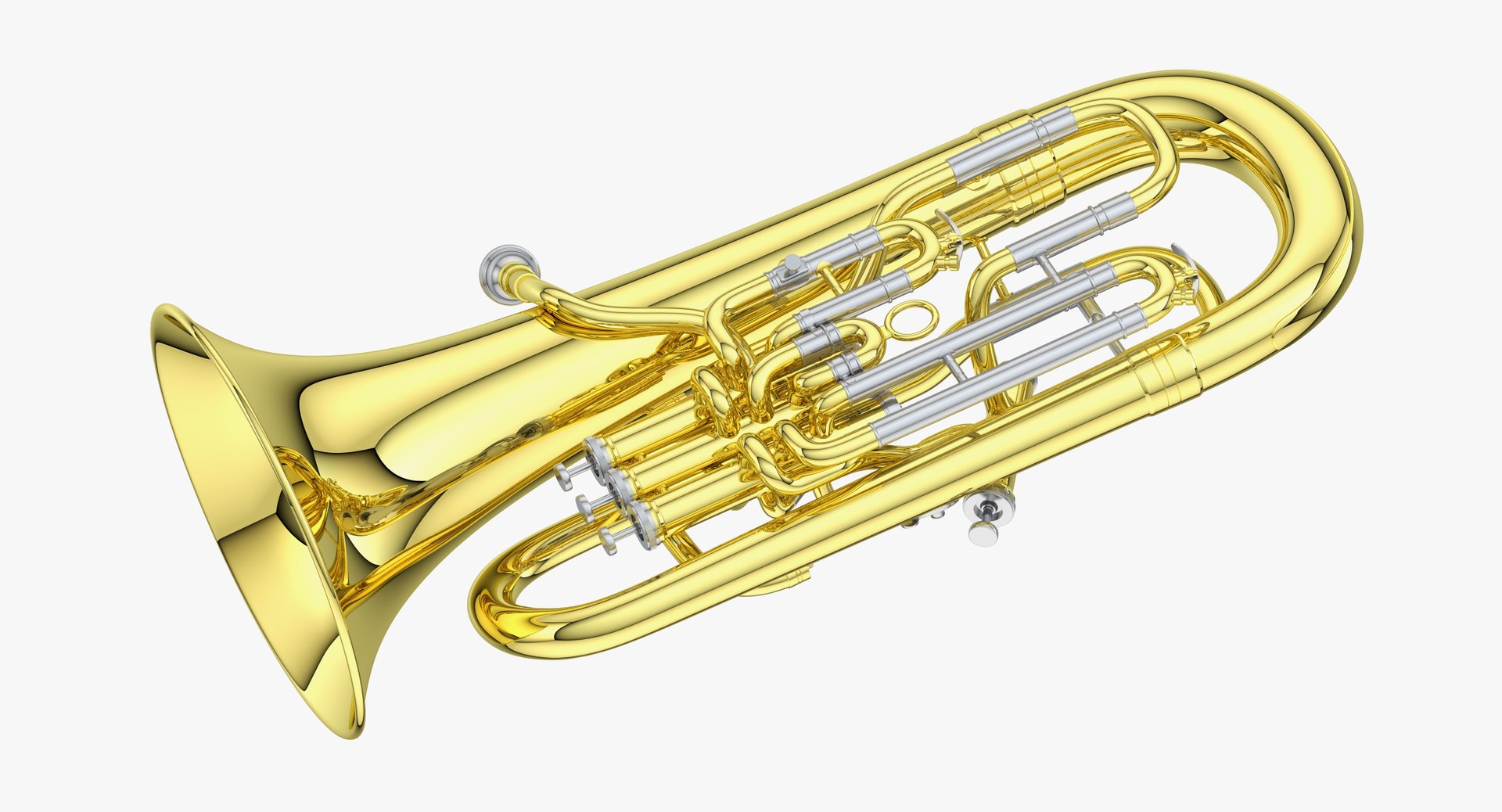 Euphonium 3D Model - TurboSquid 1321334