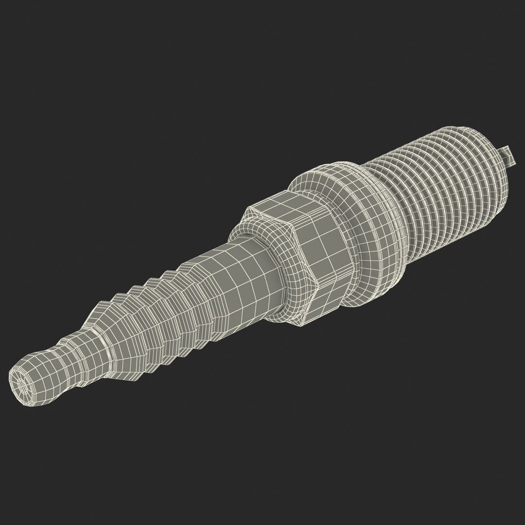3d model spark plug