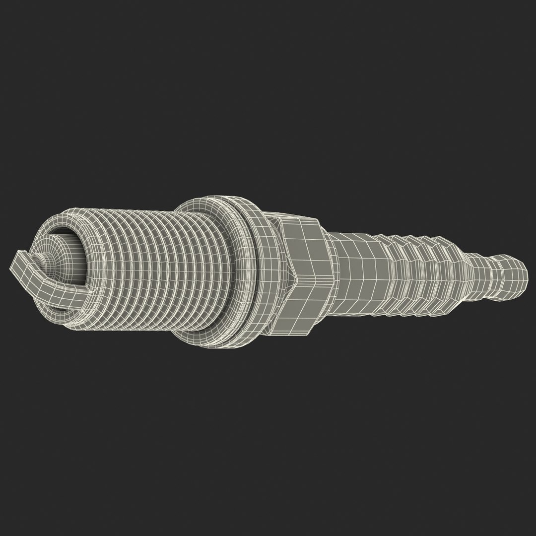 3d model spark plug