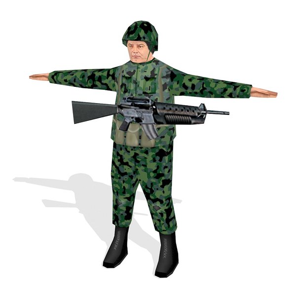 Free Soldier 3D Models for Download | TurboSquid