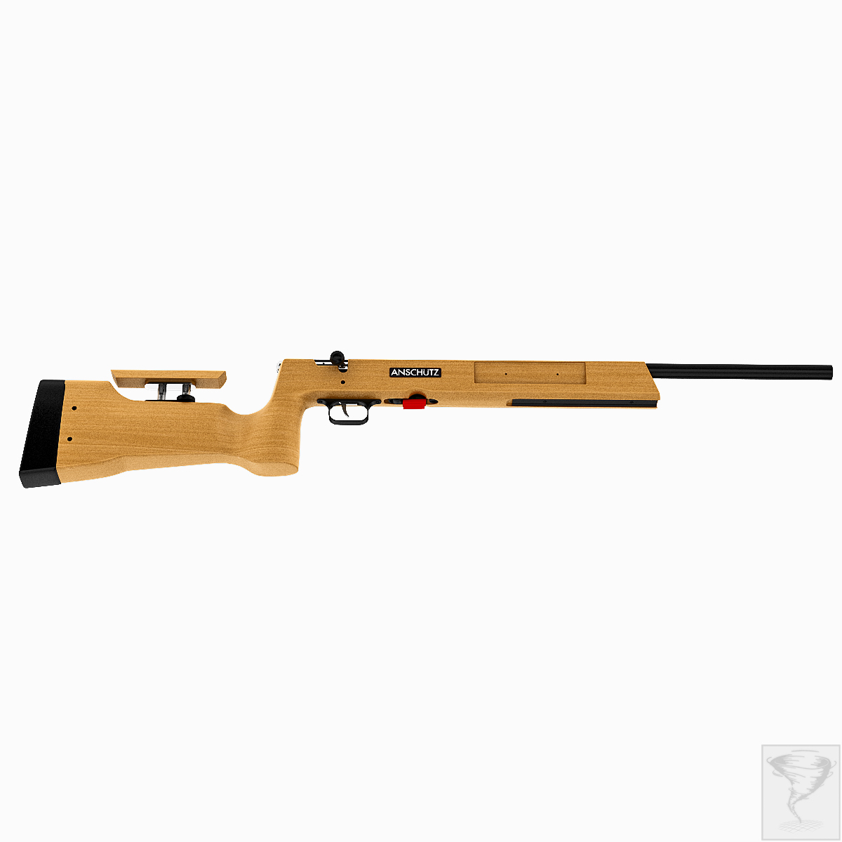 3d model olympic shooting rifles